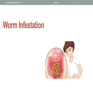 Worm Infestation for nursing students.pptx | Infectious Diseases | Diseases and Conditions