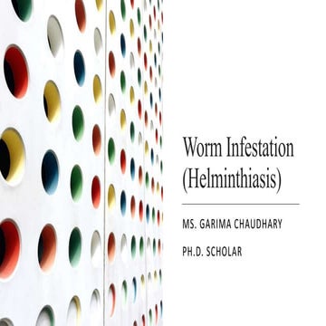 Worm Infestations in Children (Child Health Nursing).pptx