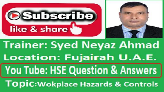 Types of hazards | PPTX