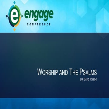 Worship and the Psalms | PPTX