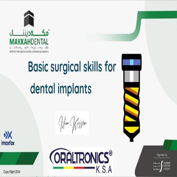 Worshop basic surgery for dental implants .pdf