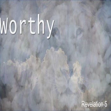 Worthy Revelation 5 | PPTX