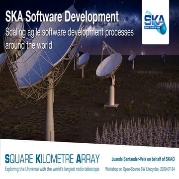 From SKA to SKAO: Early progress in SKA project construction. | PDF