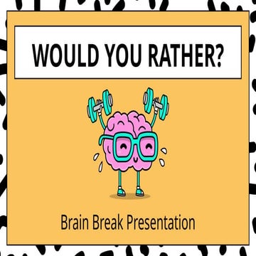 warming up game: Activity 1Would You Rather Game for grades | PPTX
