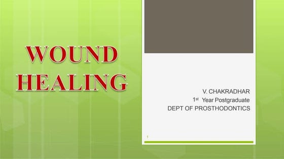 PATHOPHYSIOLOGY OF HEALING WITH PRIMARY & SECONDARY INTENTION.pptx | Physical Therapy | Wellness