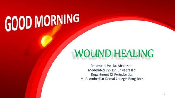 PATHOPHYSIOLOGY OF HEALING WITH PRIMARY & SECONDARY INTENTION.pptx ...
