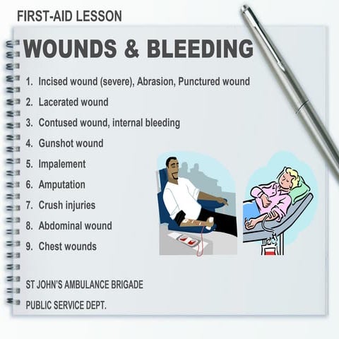 Wounds & bleeding_slides | PPT