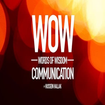 WOW Communication | PDF