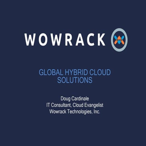 Wowrack Cloud Services | PPT