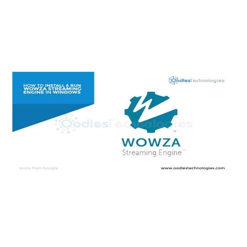 How To Install And Configure Wowza Streaming Engine On Windows | PDF