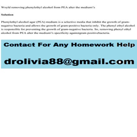 Woyld removing phenylethyl alcohol from PEA alter the mediumsS.pdf
