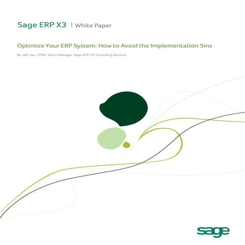 Optimize Your ERP System: How to Avoid the Implementation Sins | PDF | Cloud Computing | Internet