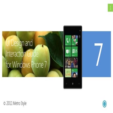 Wp7 metro style PPT | PPTX