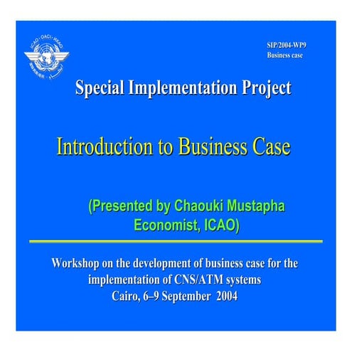 intro business case for implementation project | PDF
