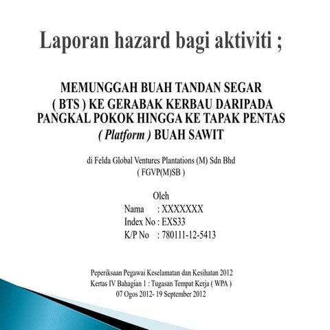 WPA Presentation For New OSH Candidate for school | PDF