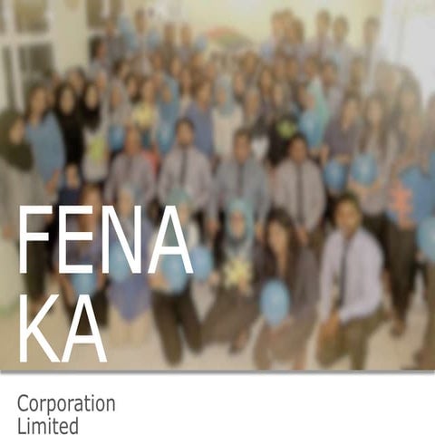Profile of Fenaka Corporation Limited (maldives) | PPTX