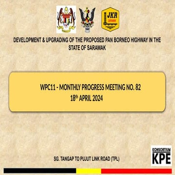 WPC11 Monthly Progress Meeting No. 82 .pptx