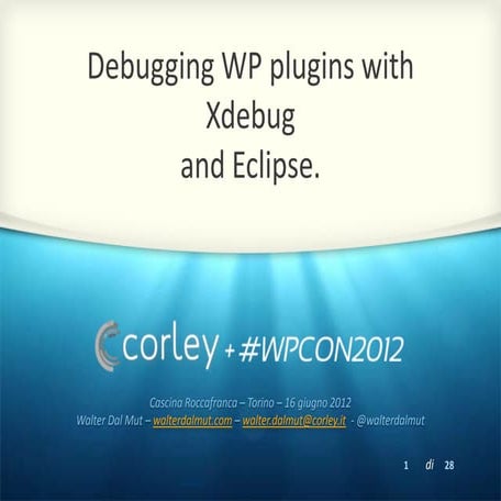 Remote debugging with Xdebug and Eclispe | PPT