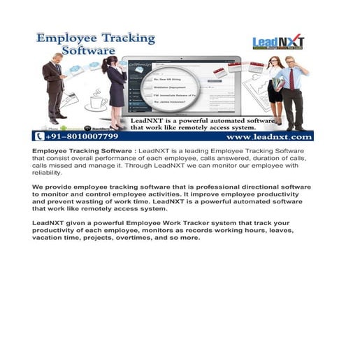 Employee tracking software | PDF
