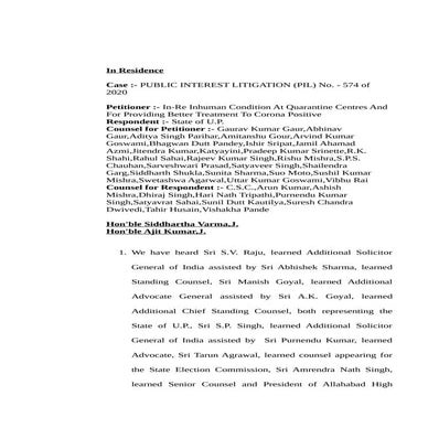 Challenges Encountered by the Jail Officers in Enforcing the Minimum ...