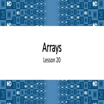 Javascript Lesson 20 Learnjavascript Arrays Ppt 