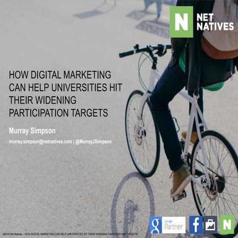 Net Natives Widening Participation in Higher Education | PPT