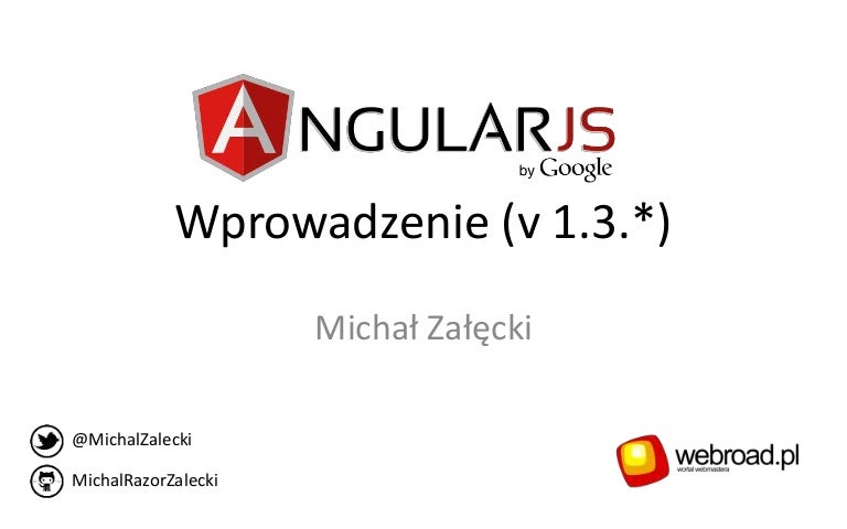 Wprowadzenie Do Angularjs 8369