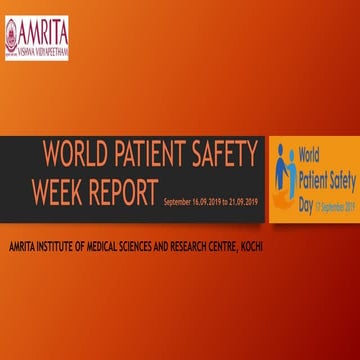 World Patient Safety Day | PPTX