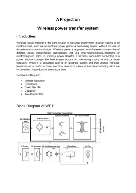wireless power transfer | PPT