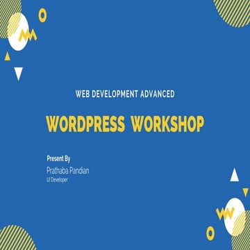 BASIC WORDPRESS WORKSHOP FOR BEGINNERS PPT | PPT
