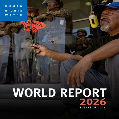 Human Rights Watch Full Report Year 2026 | PDF