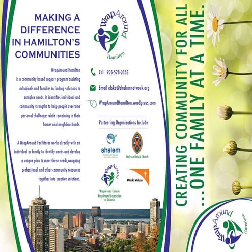 WrapAround Hamilton - Shalem Network - Brochure 2013 | PPT