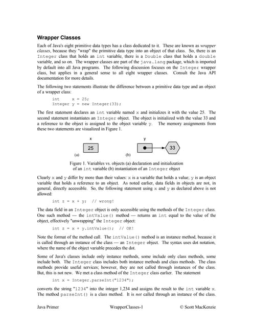 Classes Object And Methods Java Ppt