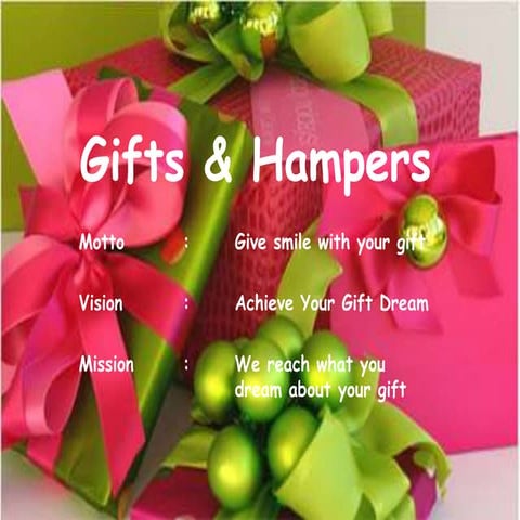 Gifts & Hampers | PPTX