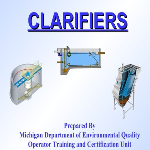 Thickner and clarifiers | PPTX