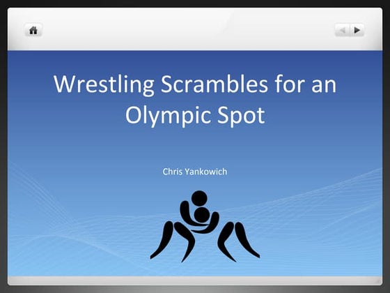 Wrestling powerpoint | PPTX