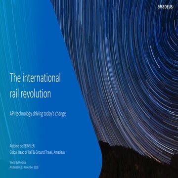 The international rail revolution - World Rail Festival 2018 | PDF