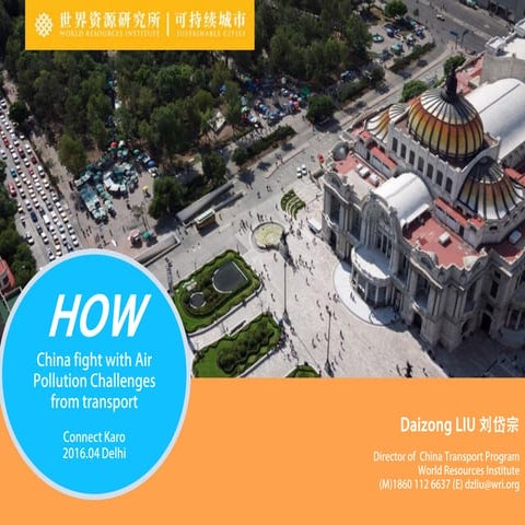 How China Fights with Air Pollution Challenges from Transport | PDF