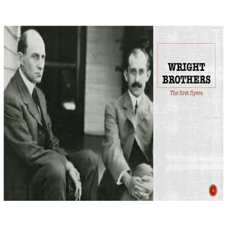 The wright brothers | PPTX