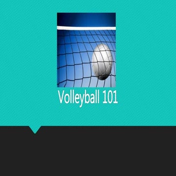 Wright kendra comm101_volleyball 101 | PPTX