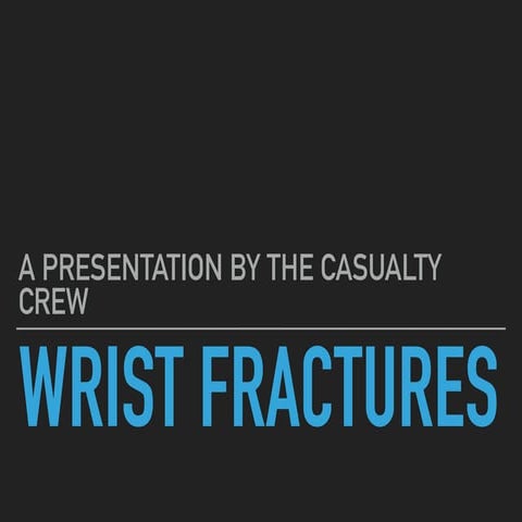 Wrist fractures pdf | PDF