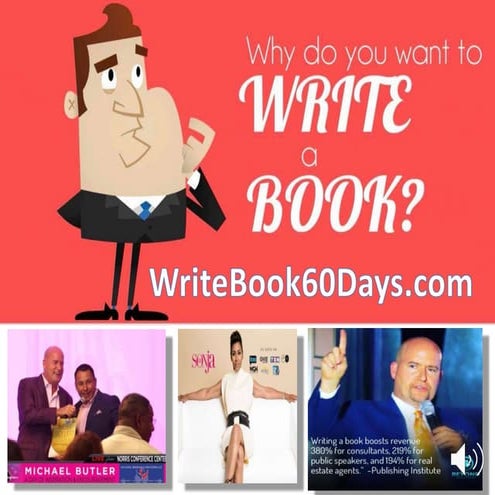 Write Your Book in 60 Days with a Coach - Become an Author | PPT