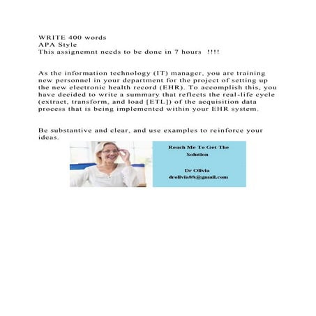 WRITE 400 wordsAPA Style This assignemnt needs to be done in 7 h.docx