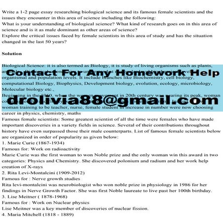 Celebrating Black Women Scientists | PDF