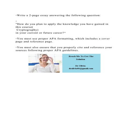 Write a 2-page essay answering the following question How d.docx