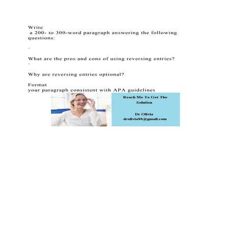 Write a 200- to 300-word paragraph answering the following questio.docx