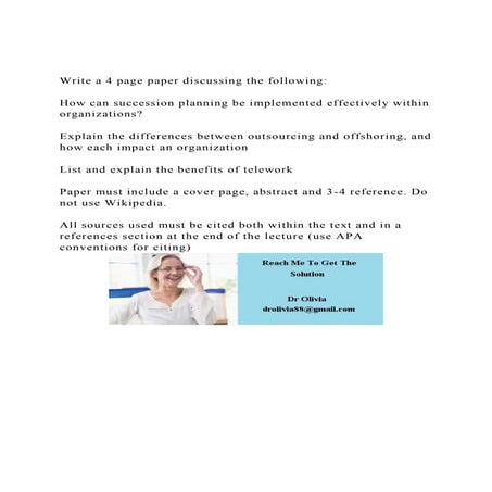 Write a 4 page paper discussing the followingHow can succes.docx