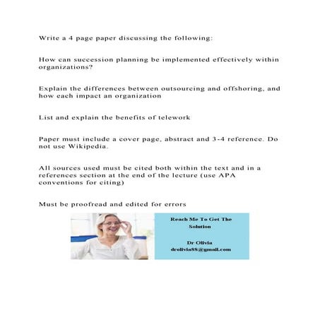 Write a 4 page paper discussing the followingHow can successi.docx