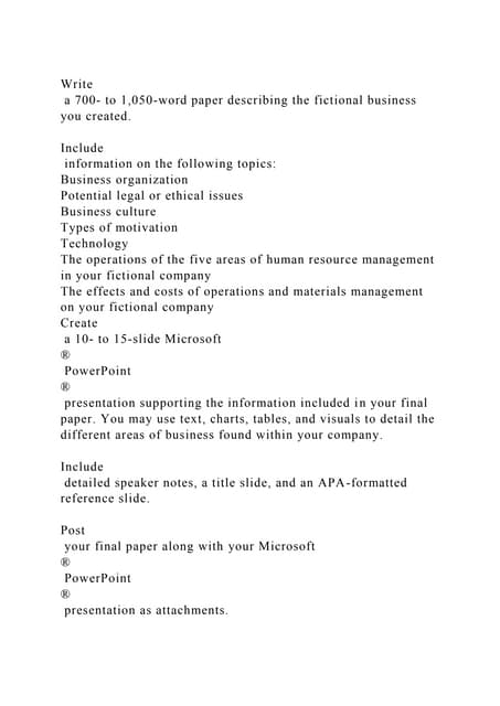 Write a 500-700-word paper describing three of the following p.docx