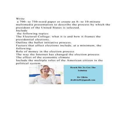 Write a 700- to 750-word paper or create an 8- to 10-minute mult.docx